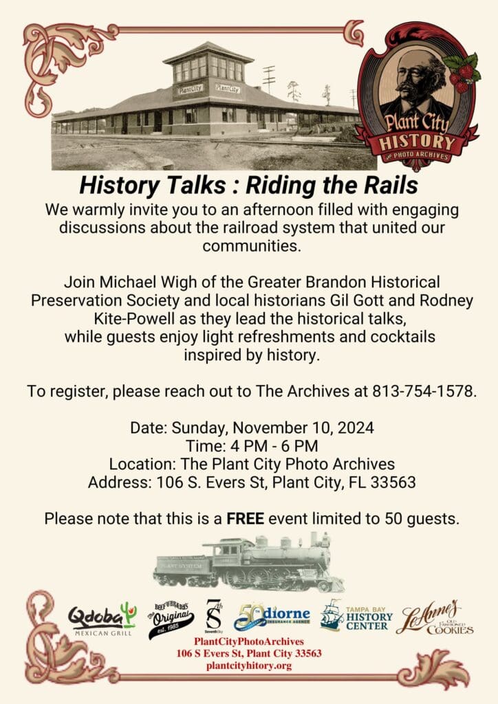 History Talk: Riding the Rails | Tampa Bay History Center